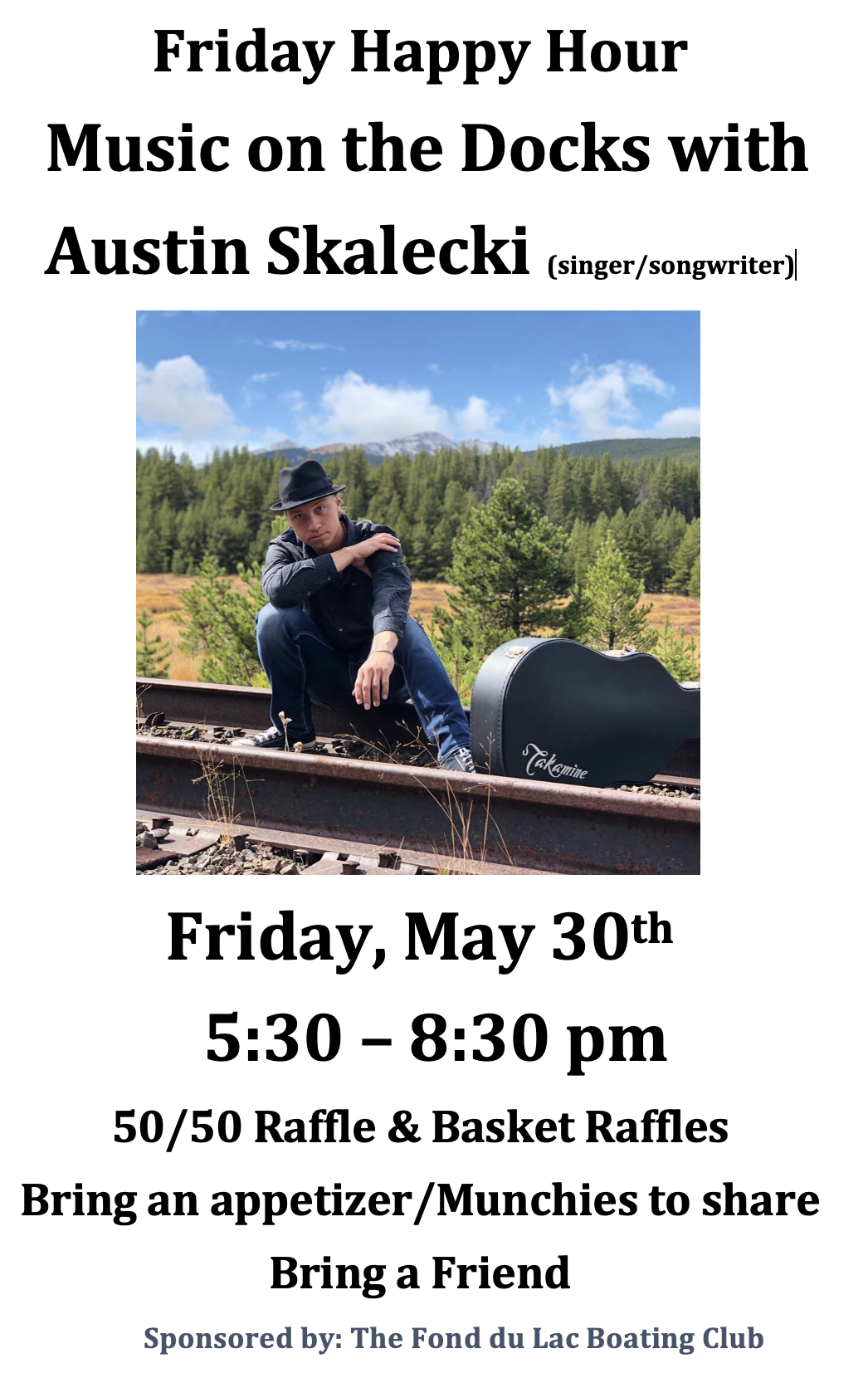 BOATING CLUB TGIF Membership Drive - Events - Fond du Lac Yacht Club