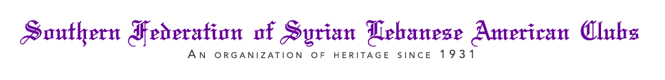 Home - Southern Federation of Syrian Lebanese American Clubs, Inc.