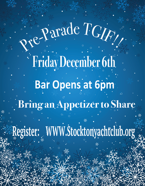 TGIF - Events - Stockton Yacht Club