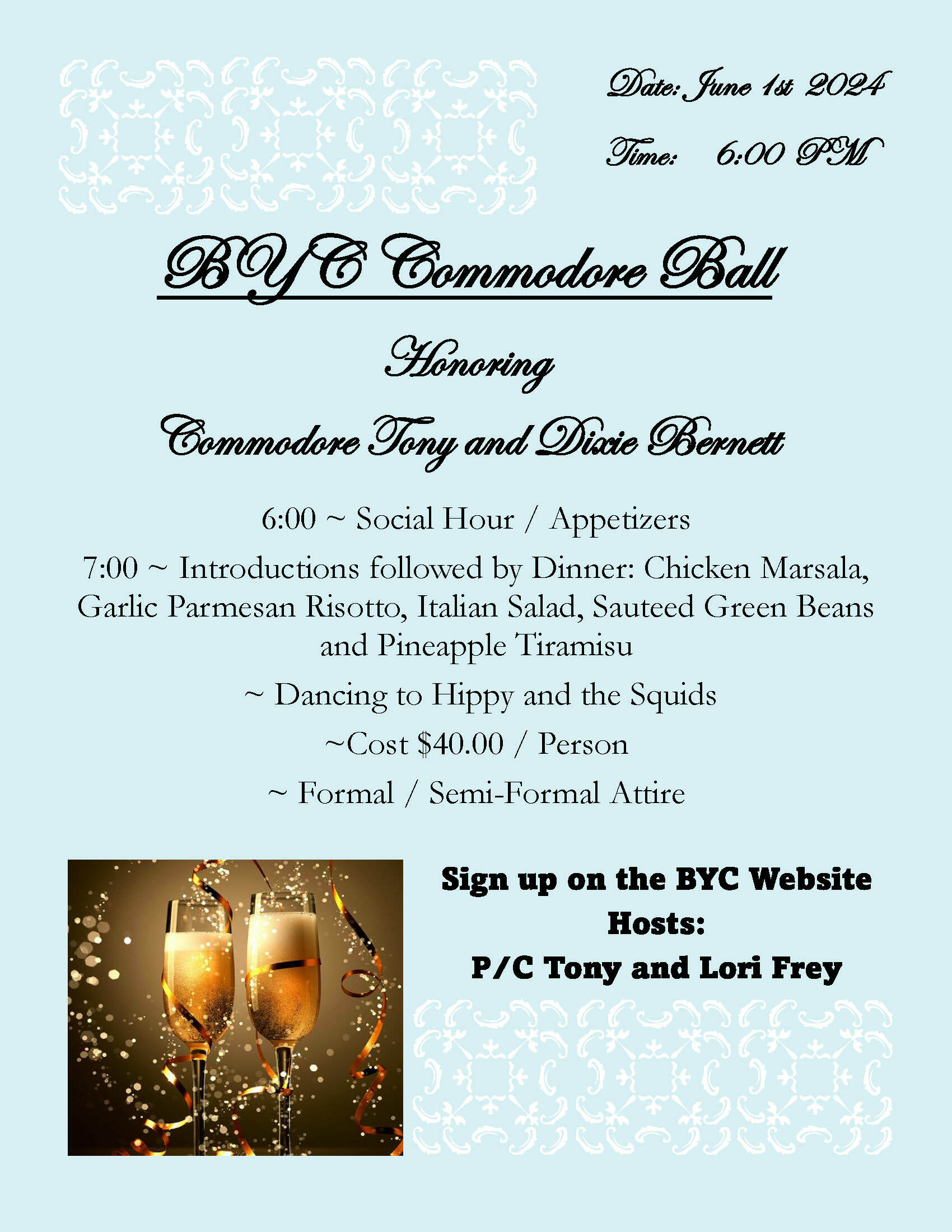2024 BYC Commodore Ball - Events - Bremerton Yacht Club