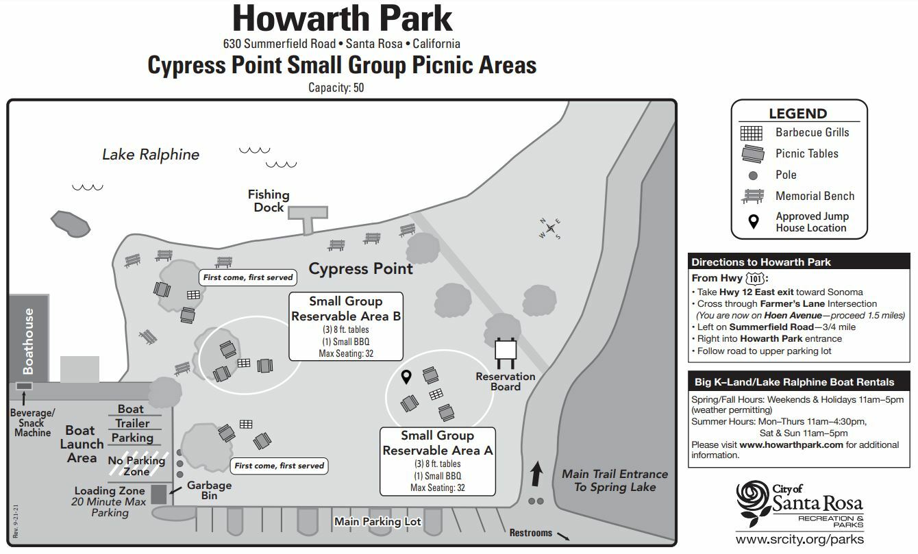 Open House Picnic at Howarth Park Cypress Point - Events - Santa Rosa ...