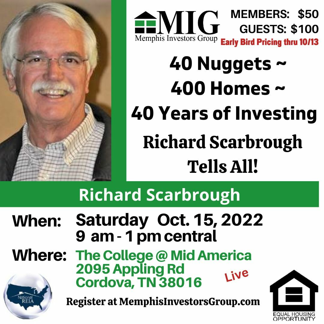 40 Nuggets from 400 Homes and 40 years of Investing - Richard ...