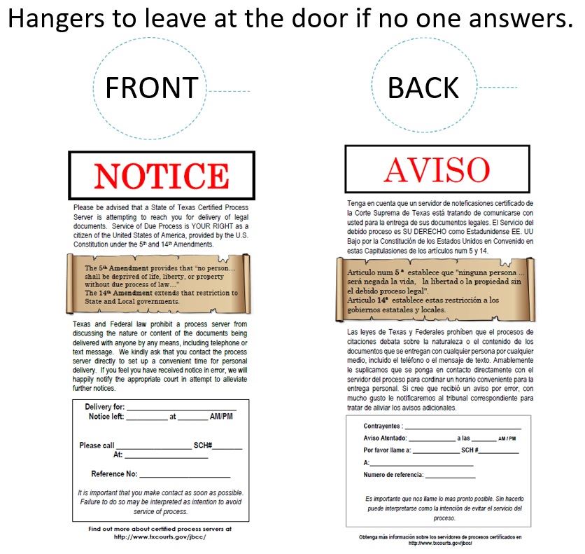 Door Hanger Eng/Span