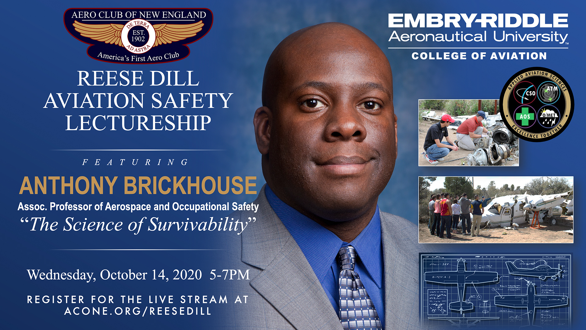 2020 ACONE Reese Dill Aviation Safety Lectureship - Events - Aero Club ...