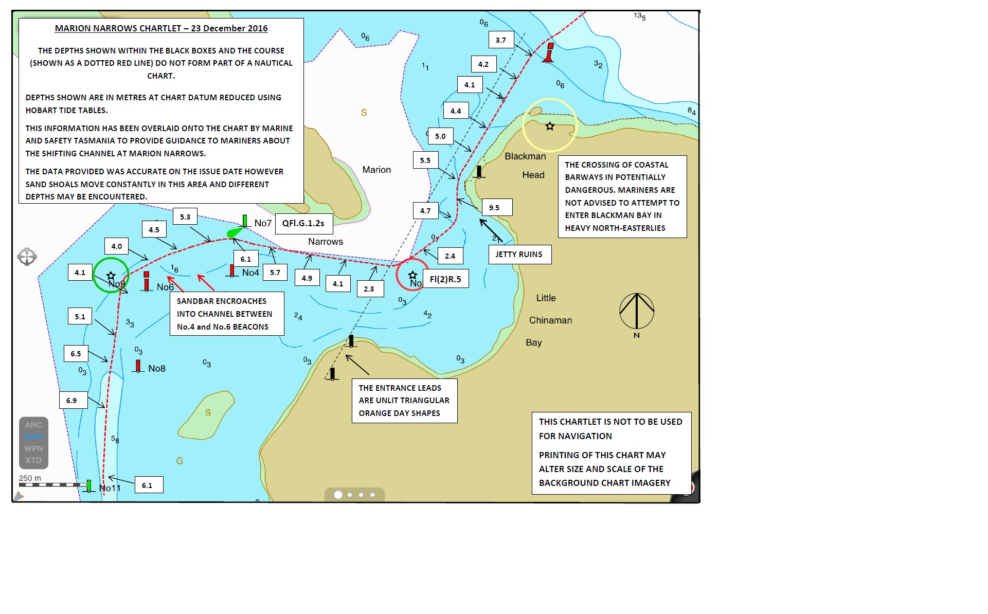 Dension Canal and Marion Bay Narrows Transi - Cruising Yacht Club of ...