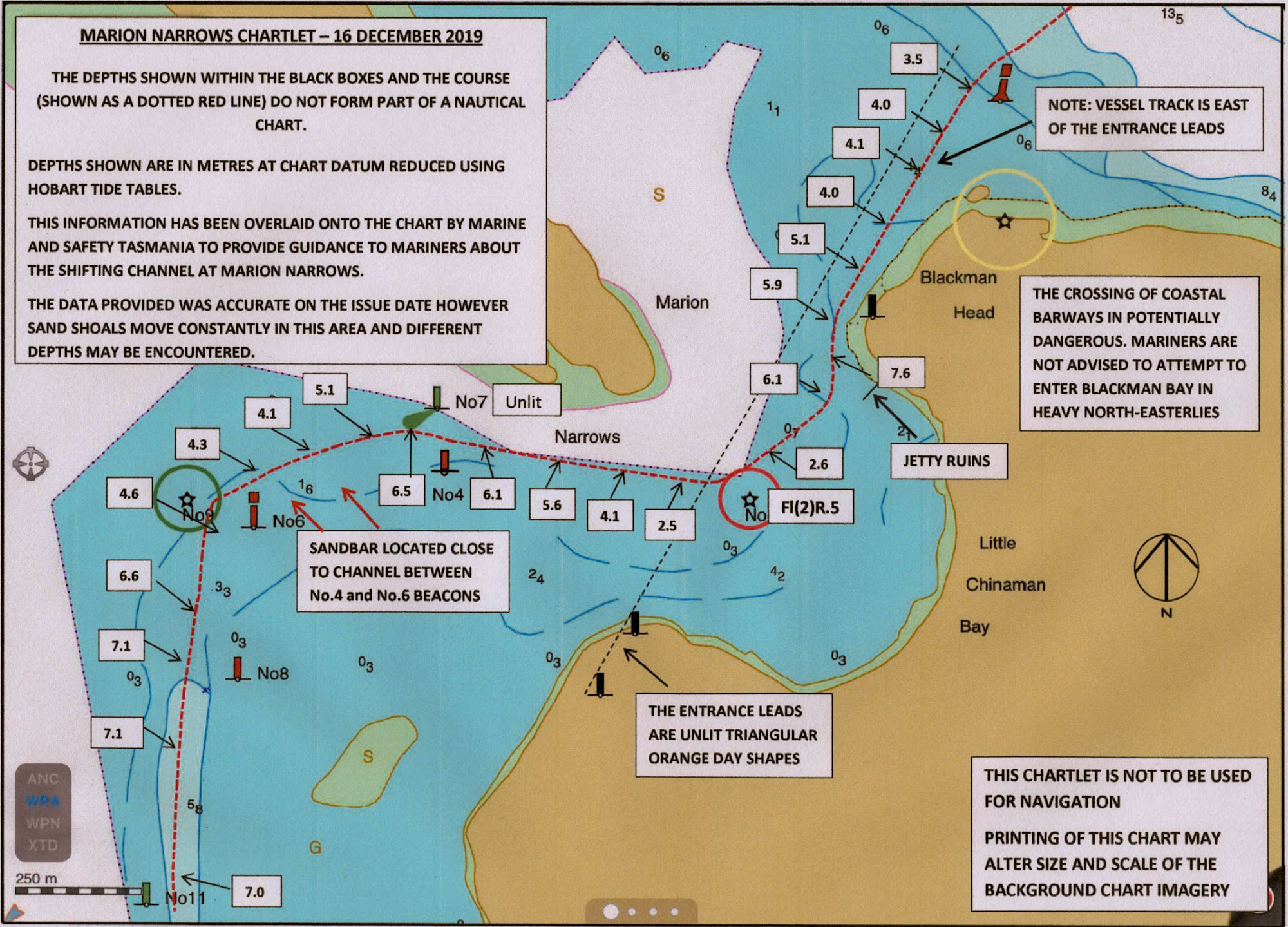 Dension Canal and Marion Bay Narrows Transi - Cruising Yacht Club of ...