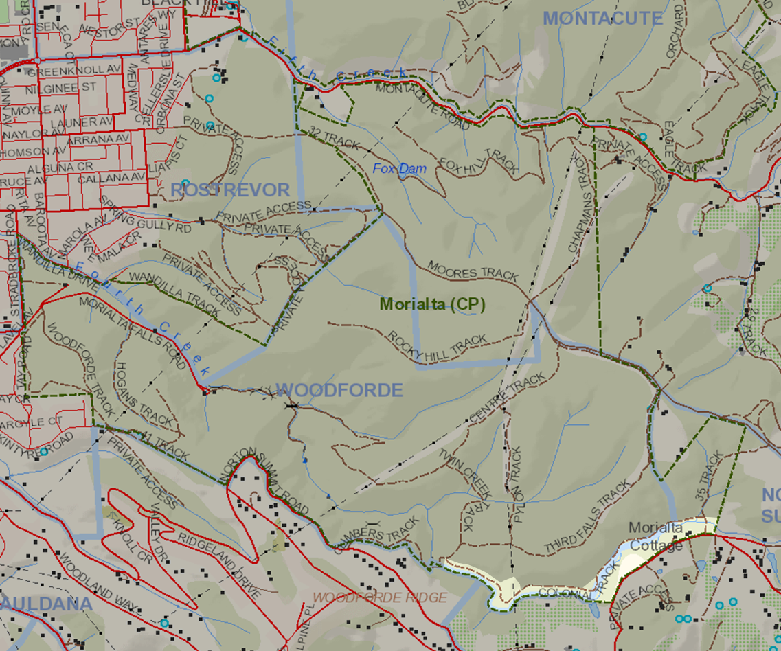 Colonial Track - Friends of Black Hill & Morialta
