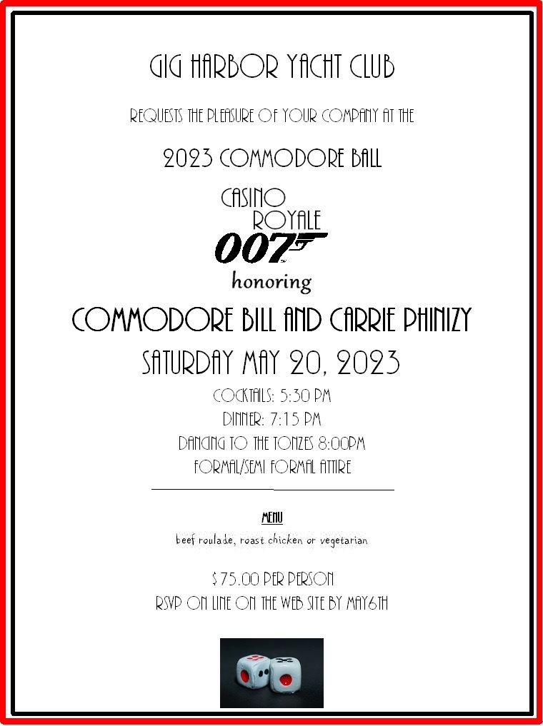 Commodore's Ball - Events - Gig Harbor Yacht Club