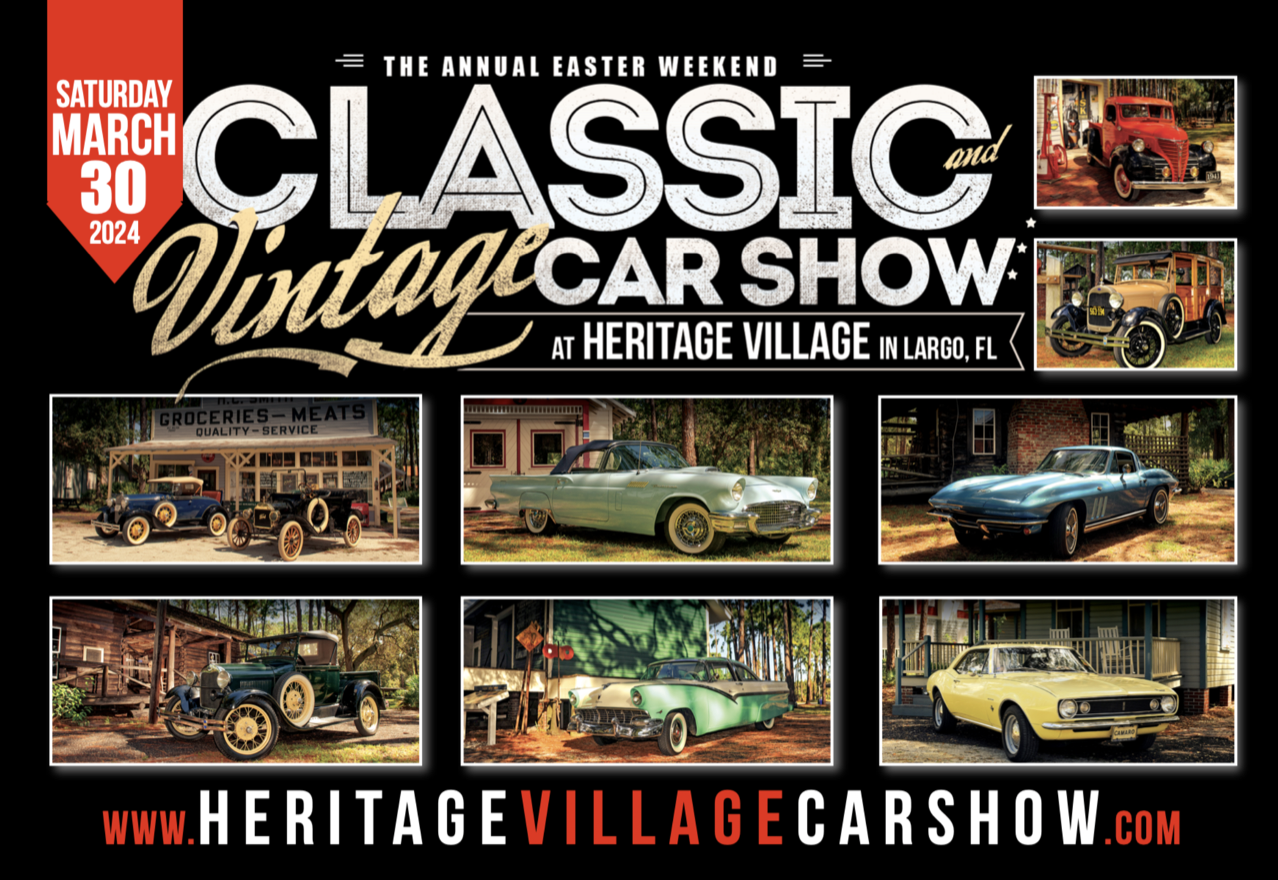 Heritage Village Car Show - Events - Lambda Car Club