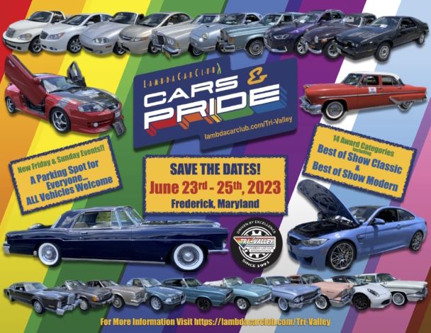 Tri-Valley - Cars & Pride 2023 Invitational - Events - Lambda Car Club