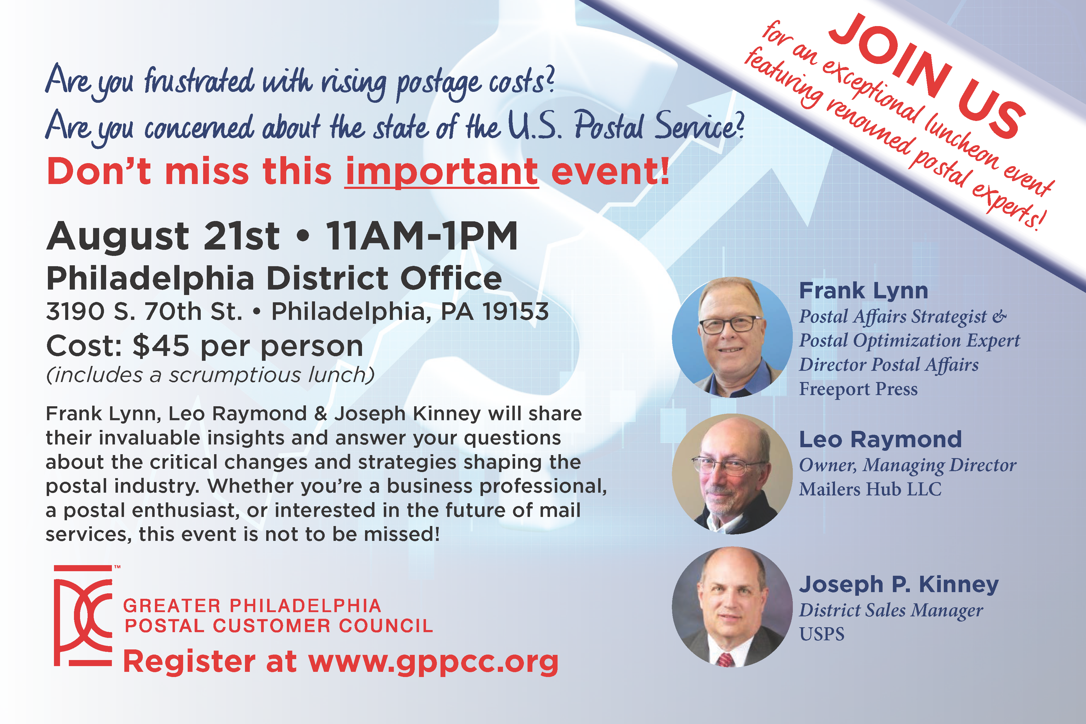 Greater Philadelphiia PCC Rising Costs Luncheon - Events - Greater ...