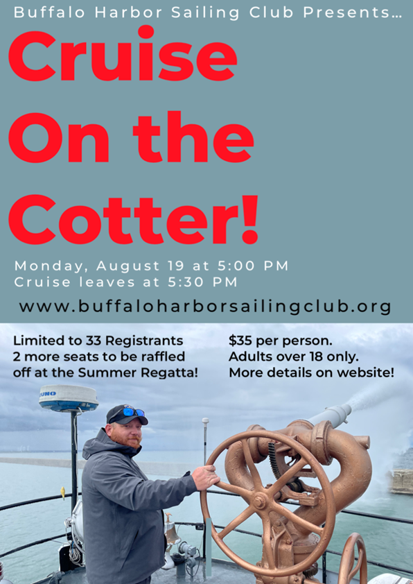 Buffalo Harbor Sailing Club E.M Cotter Excursion - Events - The Buffalo ...