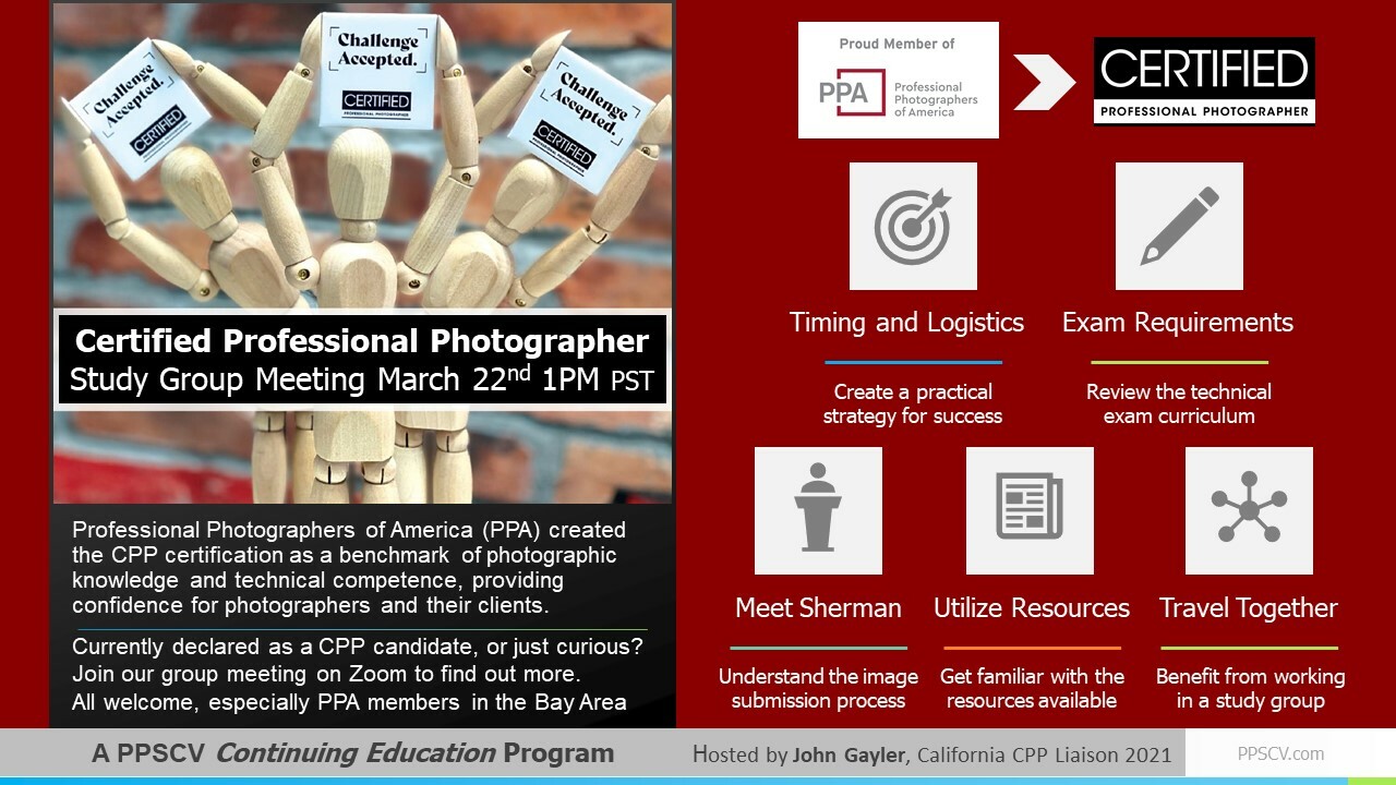 CPP Study Group Meeting - hosted by PPSCV - Events - Professional ...