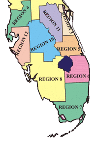Region Map - Florida Water and Pollution Control Operators Association