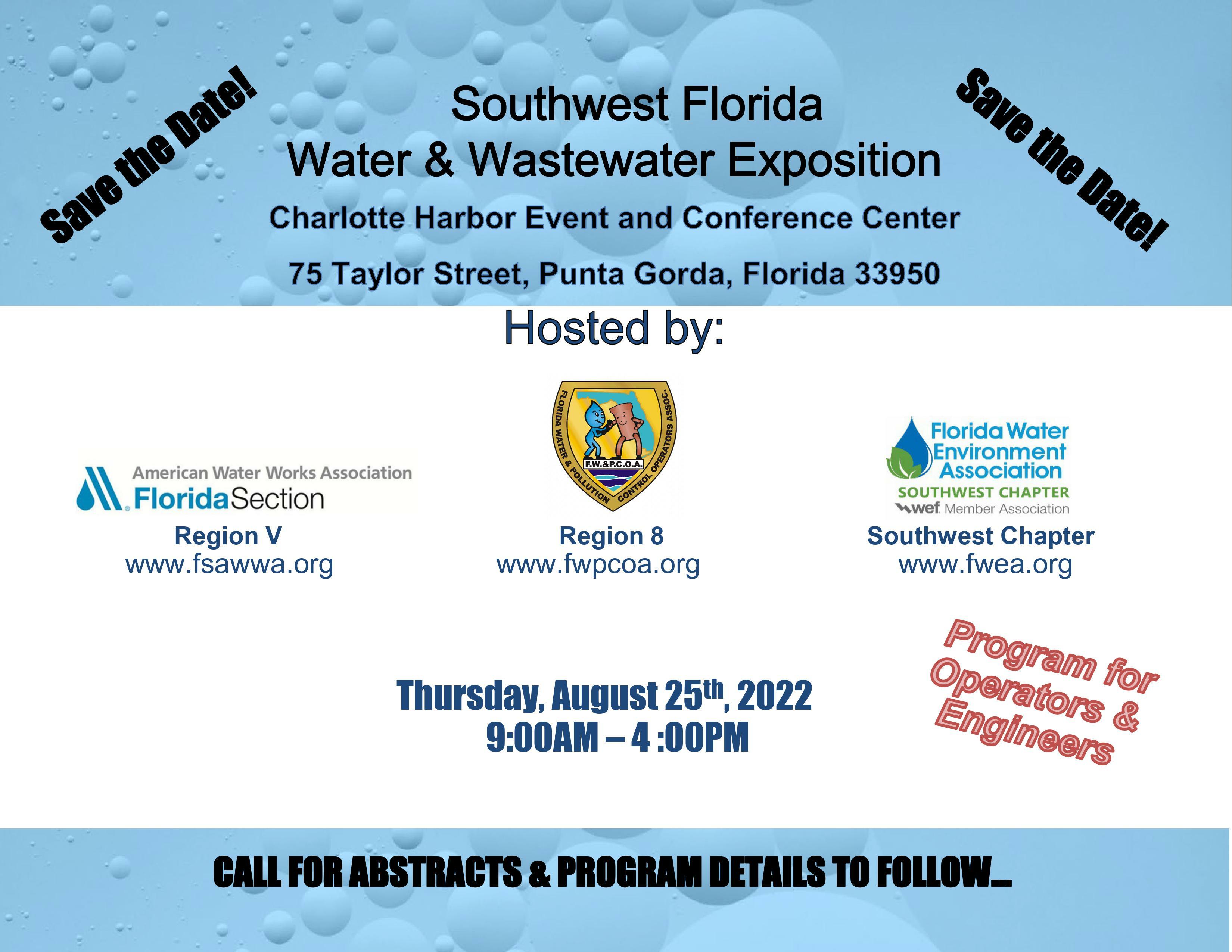 Region VIII - Annual SW FL Water/Wastewater Expo - Events - Florida ...