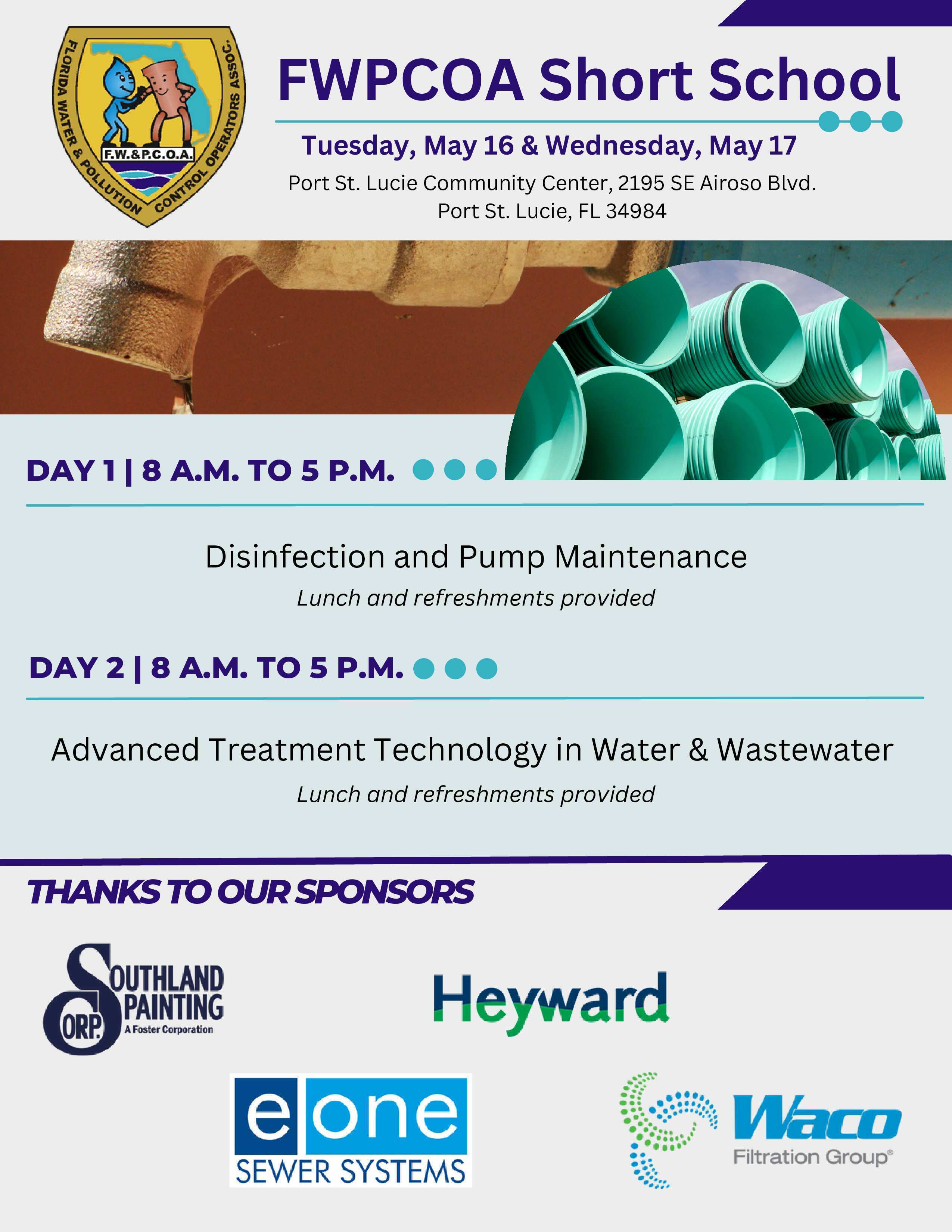 Region V Short School - Events - Florida Water and Pollution Control ...