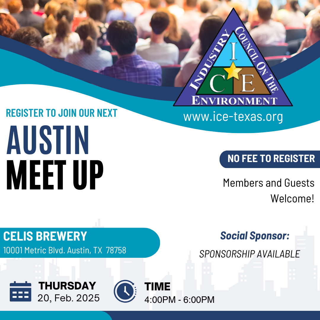 Austin Meet Up In Person - Events - Industry Council on the Environment