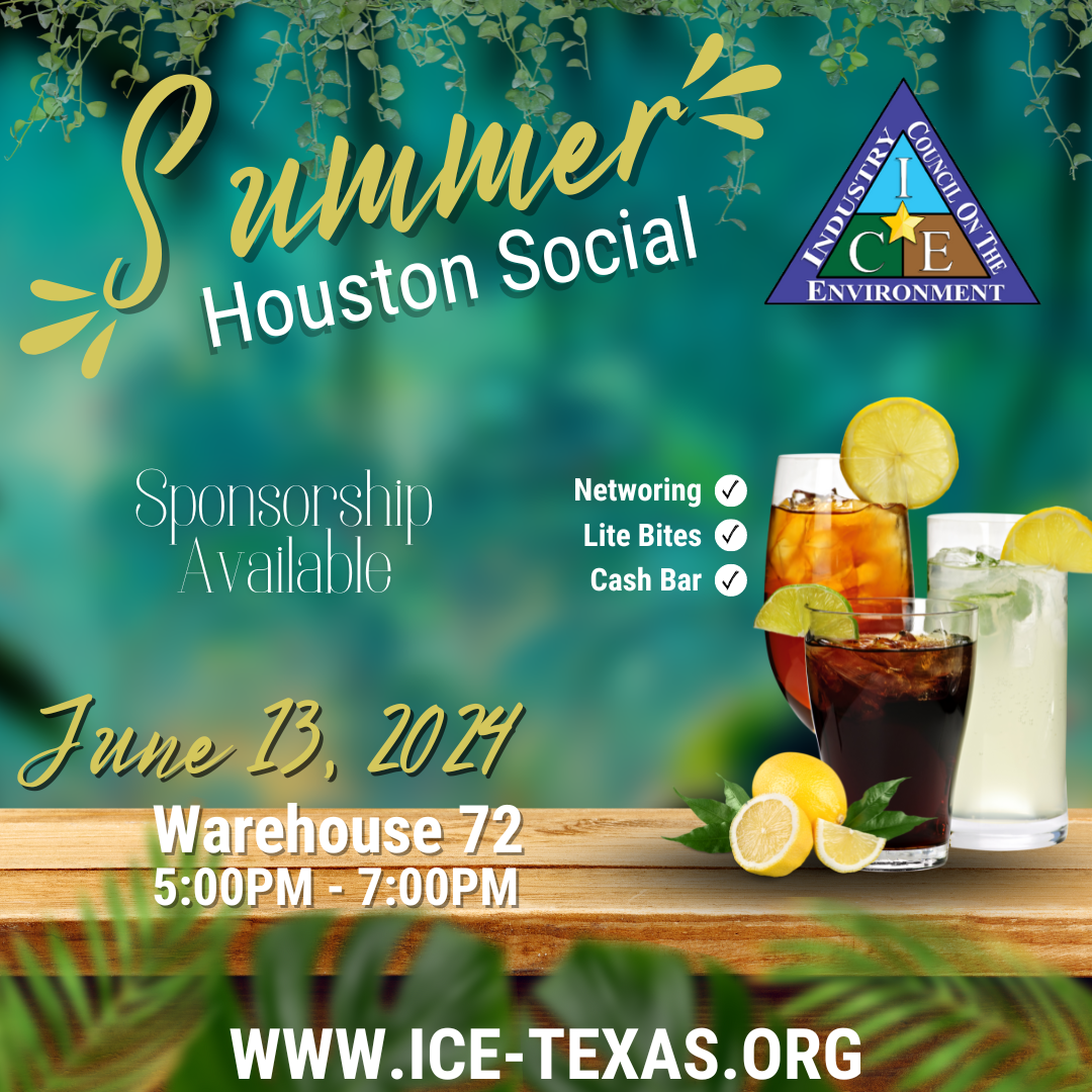 Houston Summer Social - Events - Industry Council on the Environment