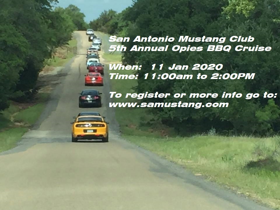 Home - San Antonio Mustang Club