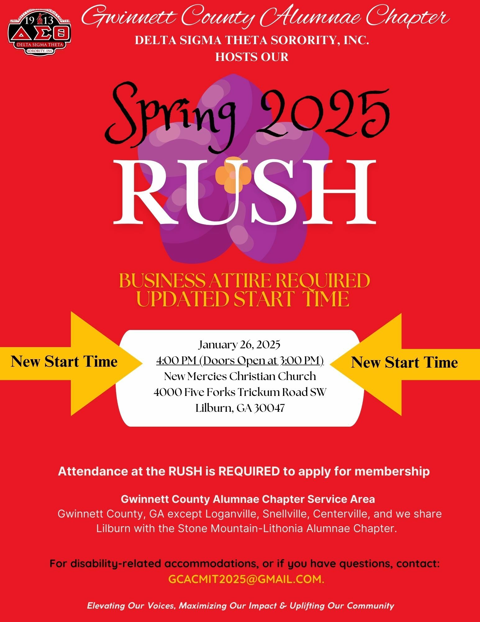 UPDATE!!! RUSH - Spring 2025 - Events - Gwinnett County Alumnae Chapter ...