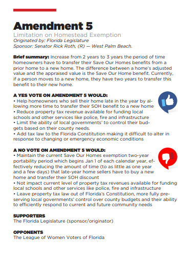 Amendments Guide: CRC and FL Constitution Ballot - League of Women ...