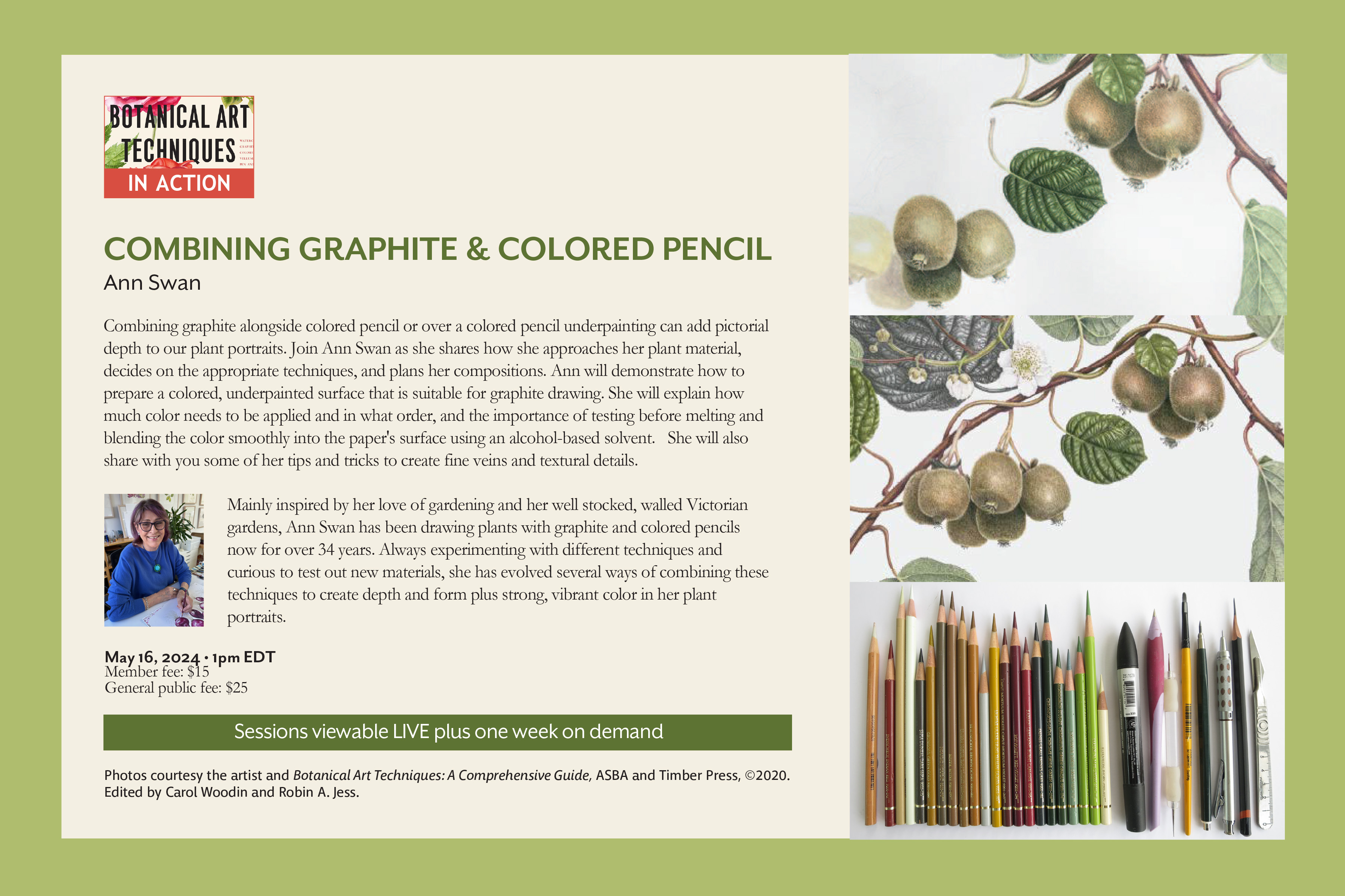 ASBA Botanical Art Techniques in Action with Ann Swan - Events ...