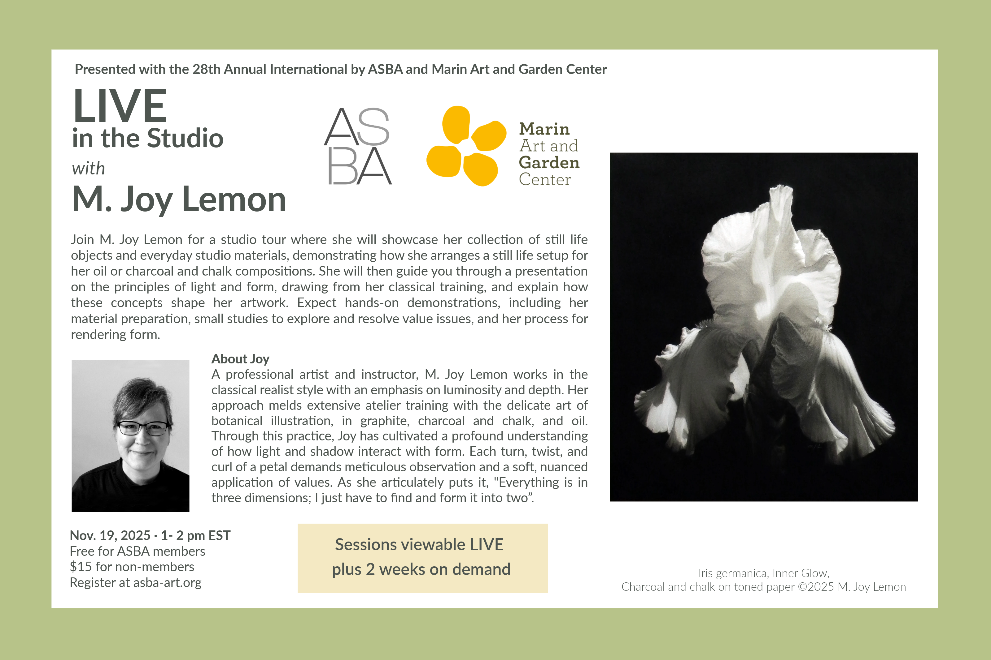ASBA LIVE in the Studio with M. Joy Lemon - Events - American Society ...