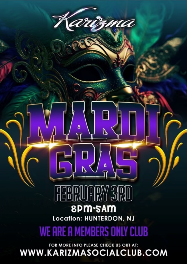 Mardi Gras Party - Party - Karizma Social Club