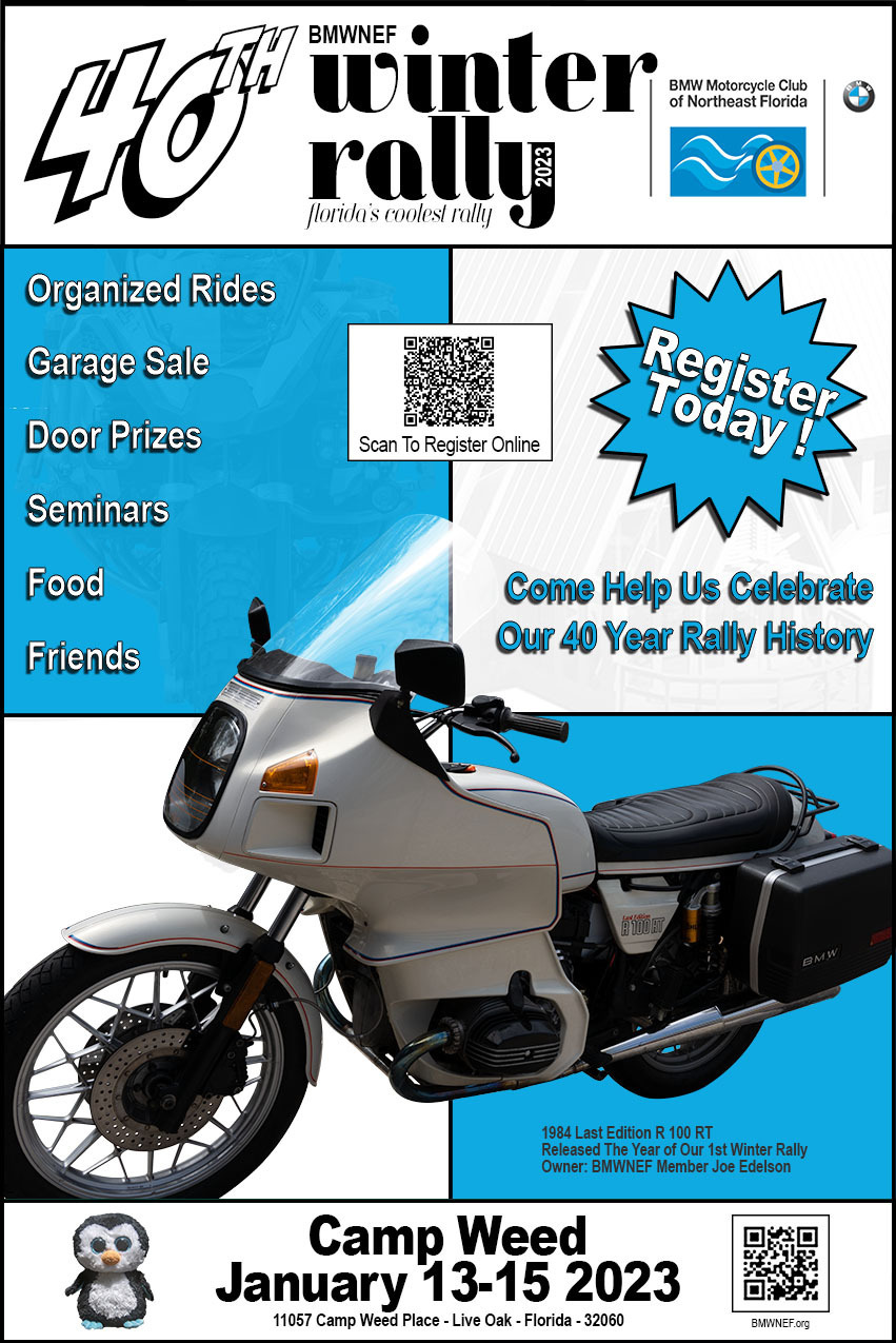 2023 Winter Rally Info - BMW Motorcycle Owners of Northeast Florida, Inc.