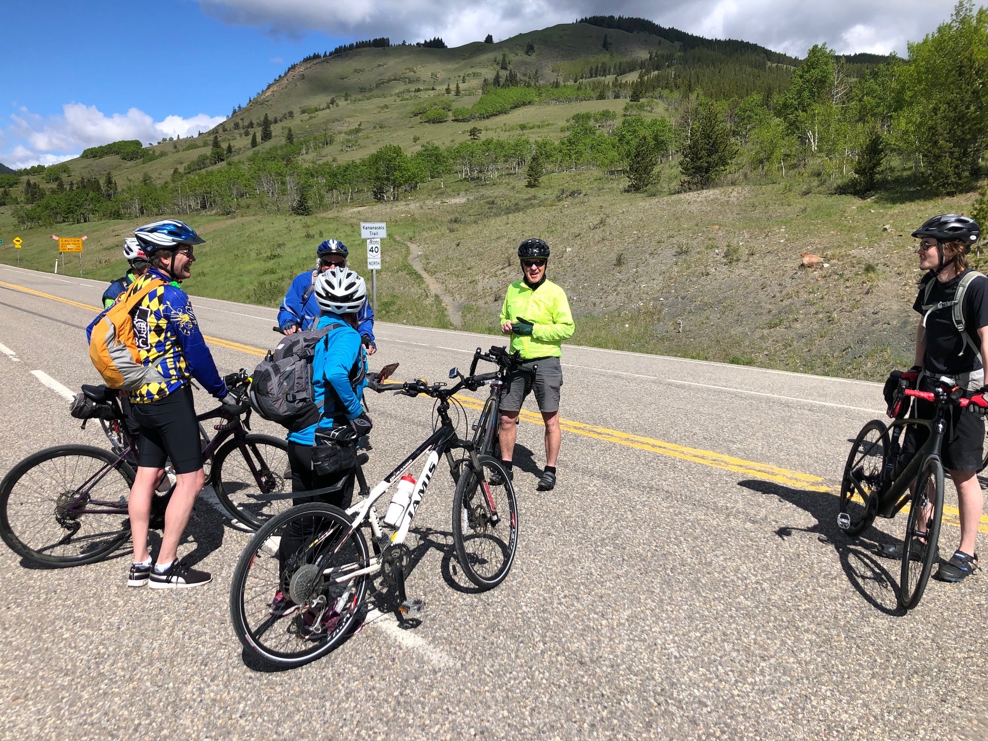 Cycle Highway 40 (South End by Longview) - Events - Calgary Ski Club