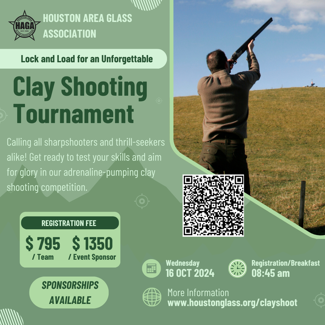 HAGA Annual Clay Shoot - Events - Houston Area Glass Association