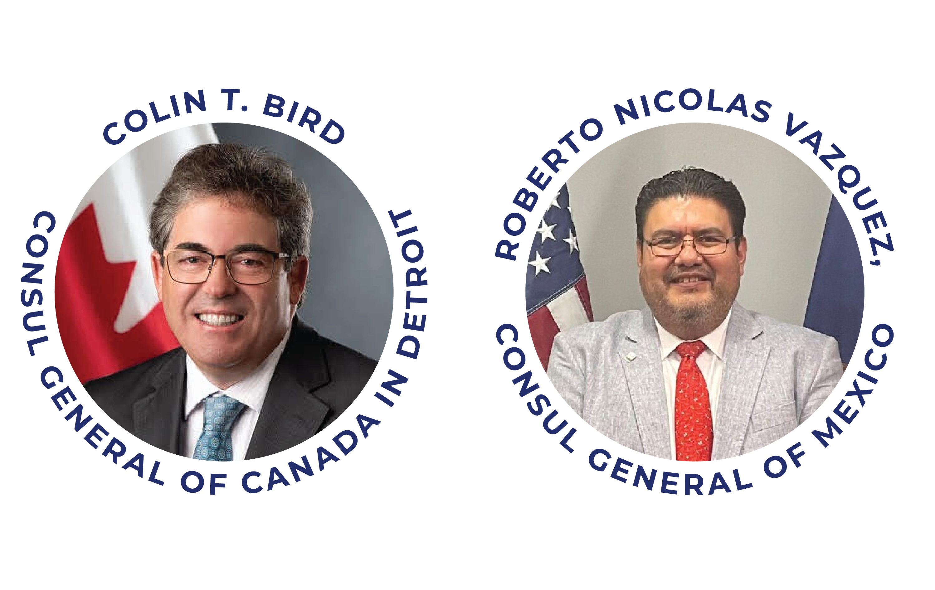 Colin Bird, Consul General of Canada and Roberto Nicolas Vazquez ...