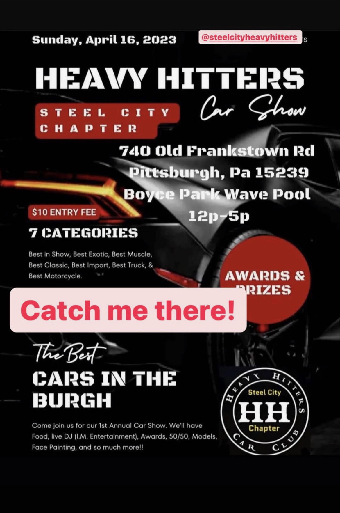 Heavy Hitters Car Cruise - Events - United Rays Corvette Club of Pittsburgh