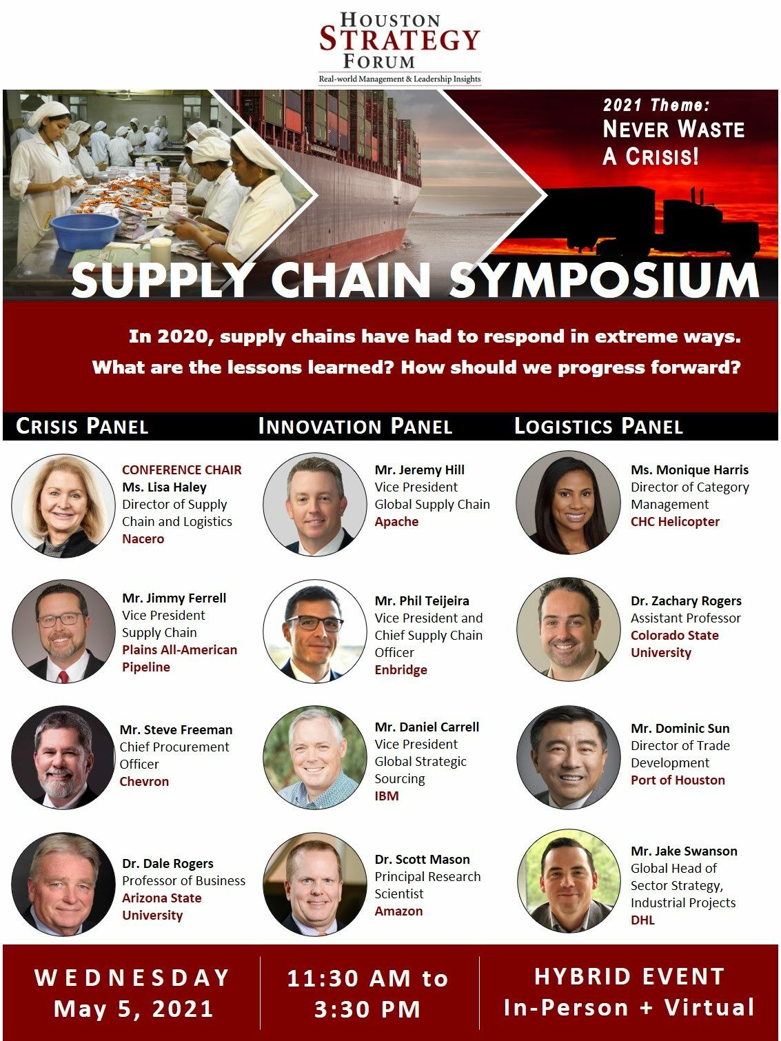 Past Events - Houston Strategy Forum