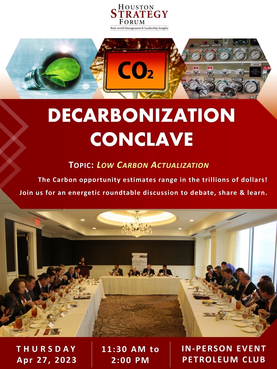 2023 April Carbon Conclave - Houston Strategy Forum
