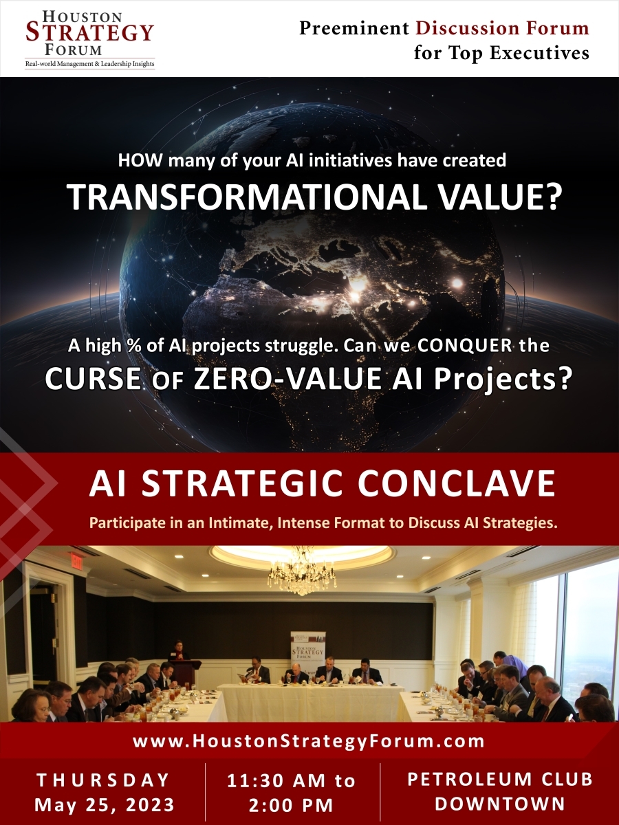 2023 May AI Strategic Conclave - Houston Strategy Forum