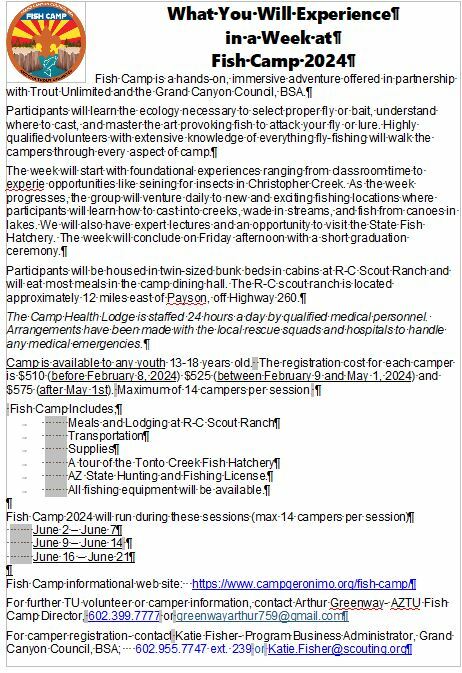 Home - Arizona Flycasters Club