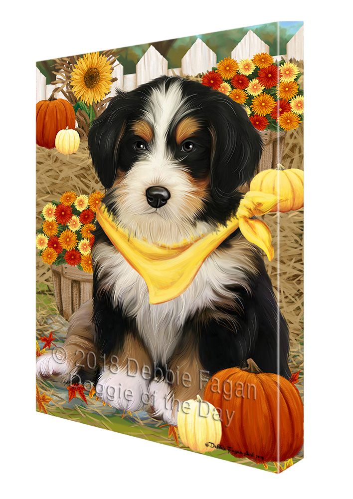 Fall Autumn Greeting Dog Cat Pet Photo Lovers Canvas Wall Art D?cor ...
