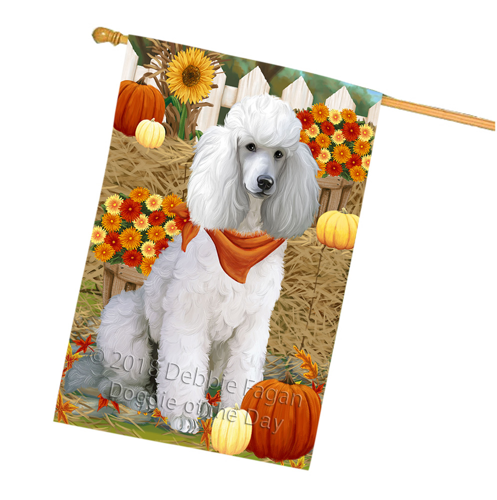Poodle Dog House Flag Holiday Double Sided 28"x40" Many Designs NWT NEW ...