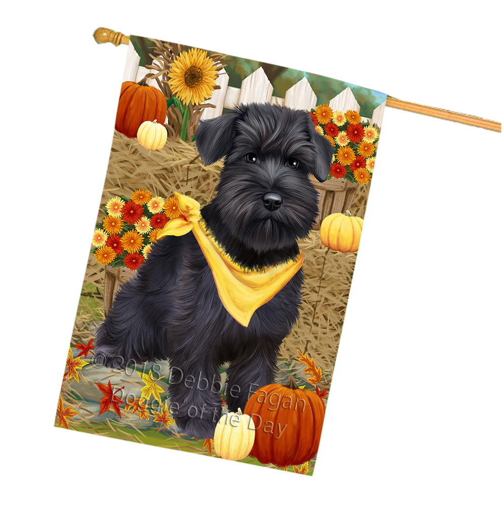 Schnauzer Dog House Flag Holiday Double Sided 28"x40" Many Designs NWT ...