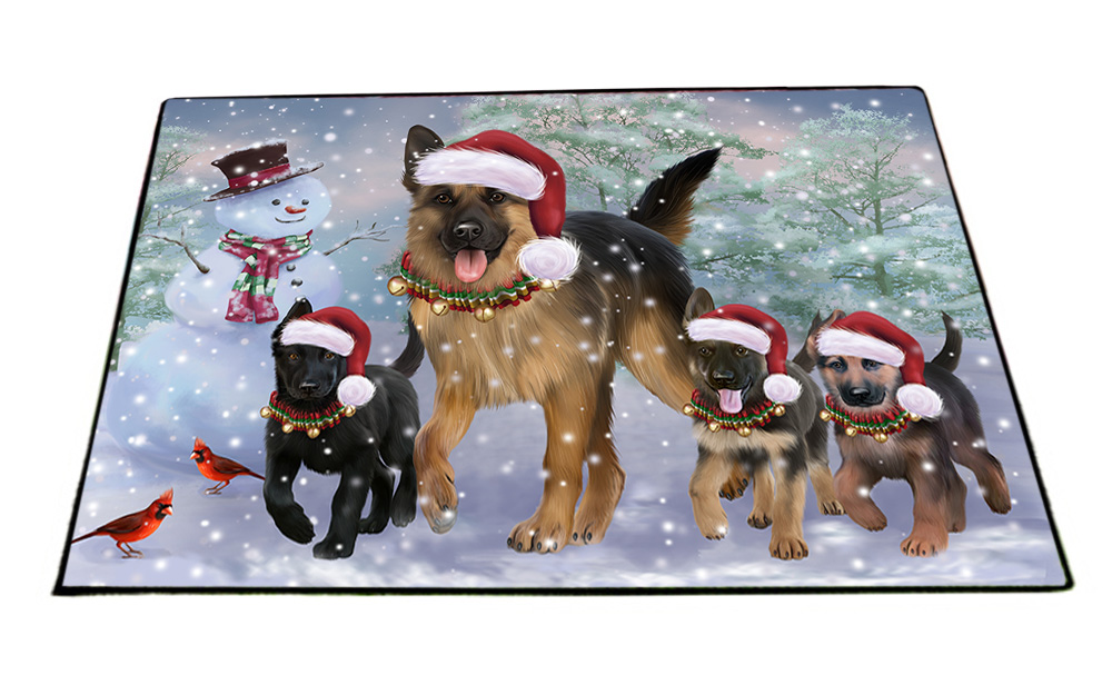 German Shepherd Dog Floor Mat Personalized Anti-Slip Pet Door Mat ...