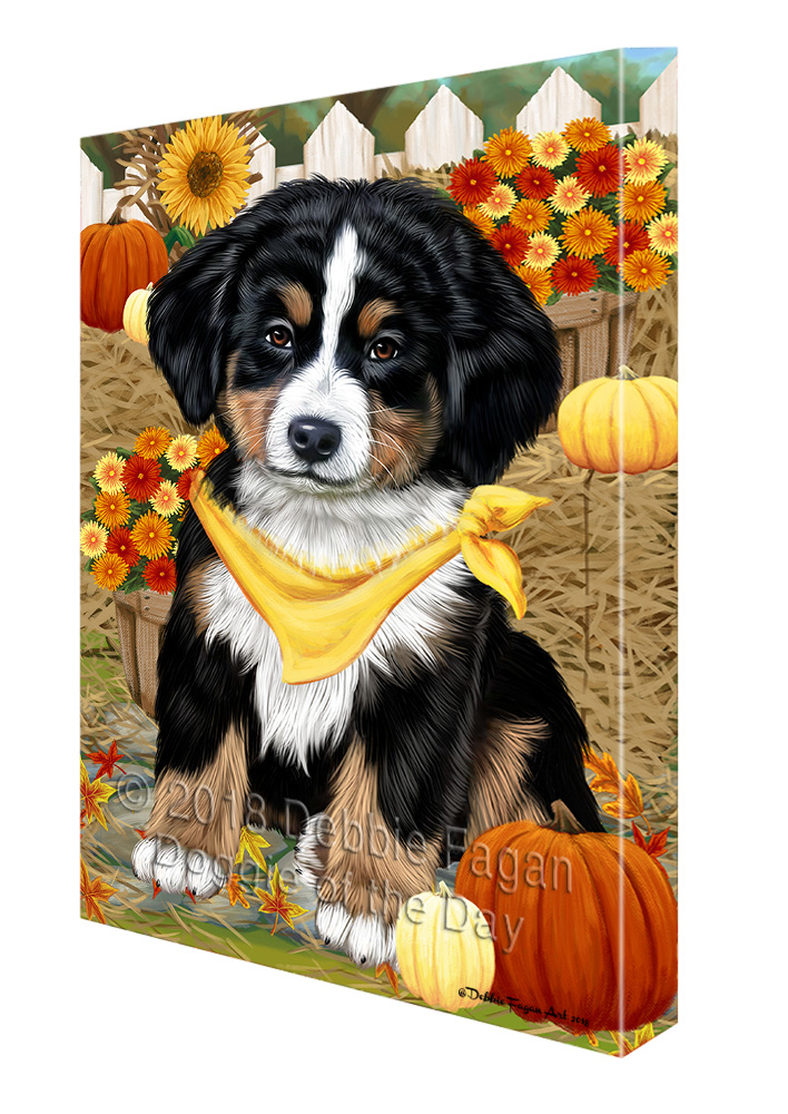 Fall Autumn Greeting Dog Cat Pet Photo Lovers Canvas Wall Art D?cor ...