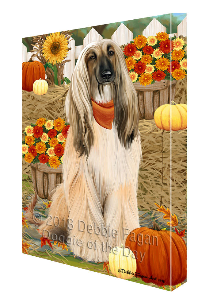 Fall Autumn Greeting Dog Cat Pet Photo Lovers Canvas Wall Art D?cor ...