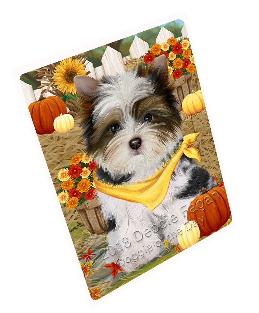 Fall Autumn Greeting Dog Cat Pet Photo Refrigerator Magnet 11.5x17.6 In ...