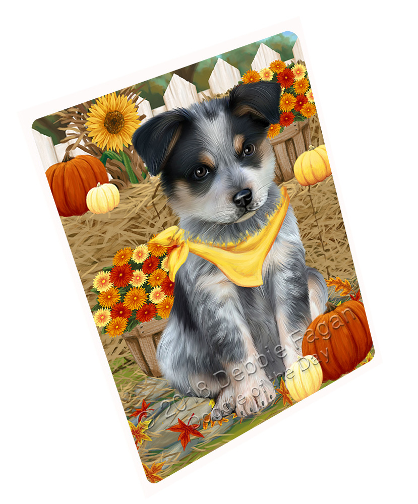 Fall Autumn Greeting Dog Cat Pet Photo Refrigerator Magnet 8.7x11.5 In ...