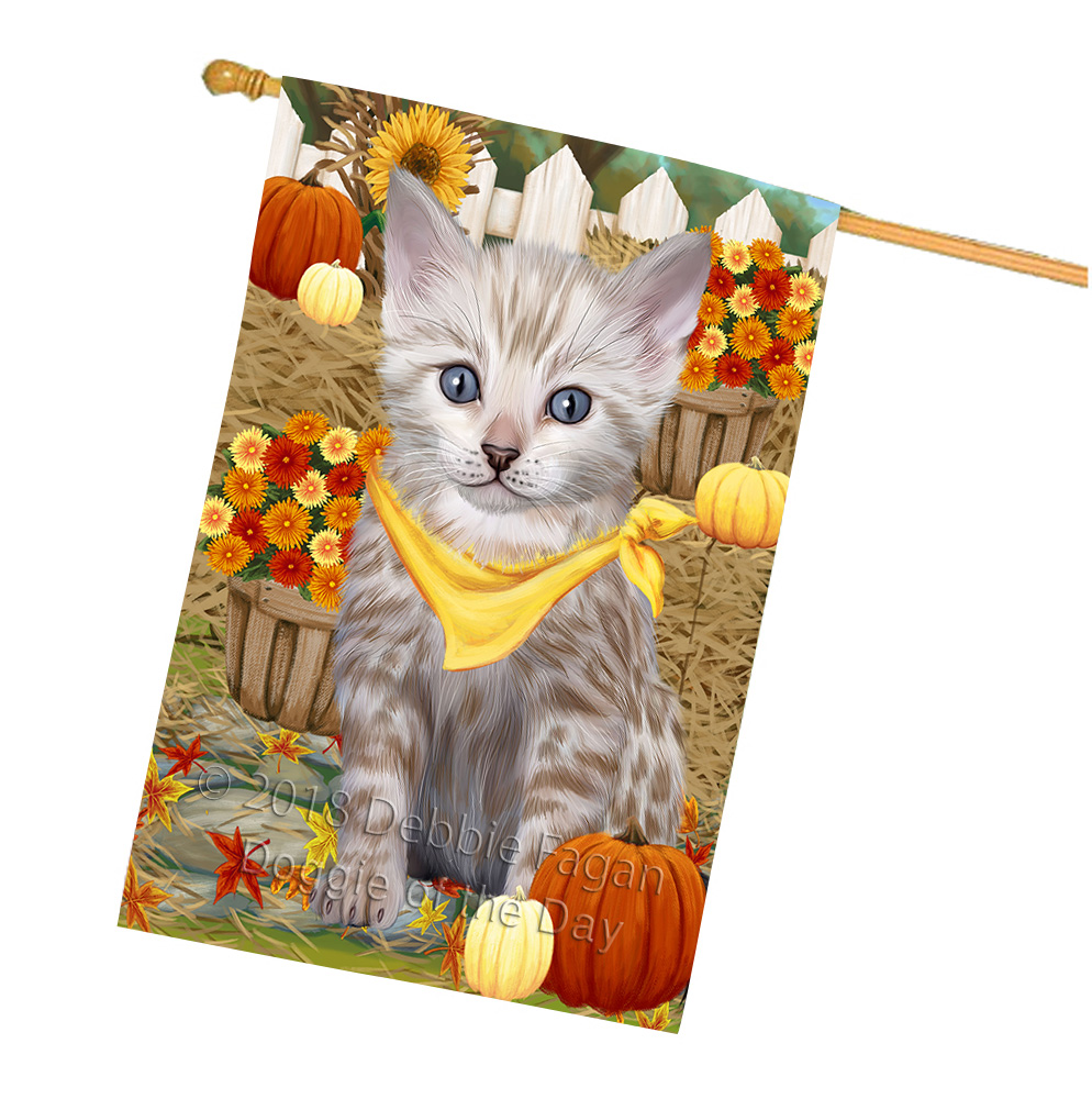 Bengal Cat House Flag Holiday Double Sided 28"x40" Many Designs NWT NEW ...