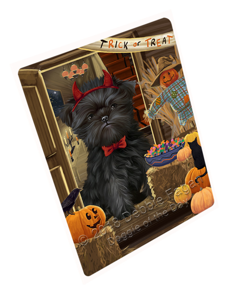 Halloween Trick or Treat Dog Cat Pet Lovers Refrigerator Magnet 11.5x17 ...