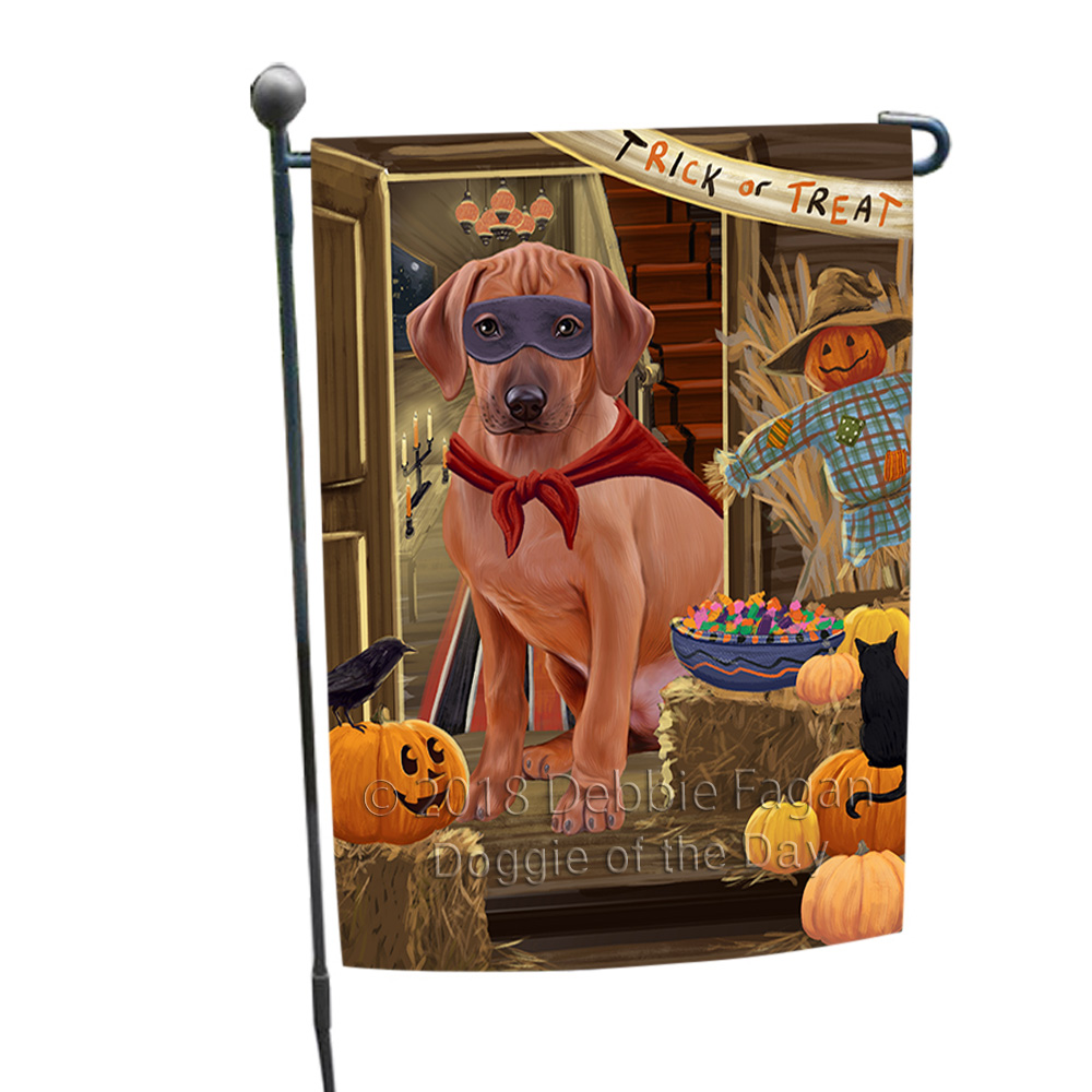 Rhodesian Ridgeback Dogs Garden Flag Personalized Double Sided Many ...