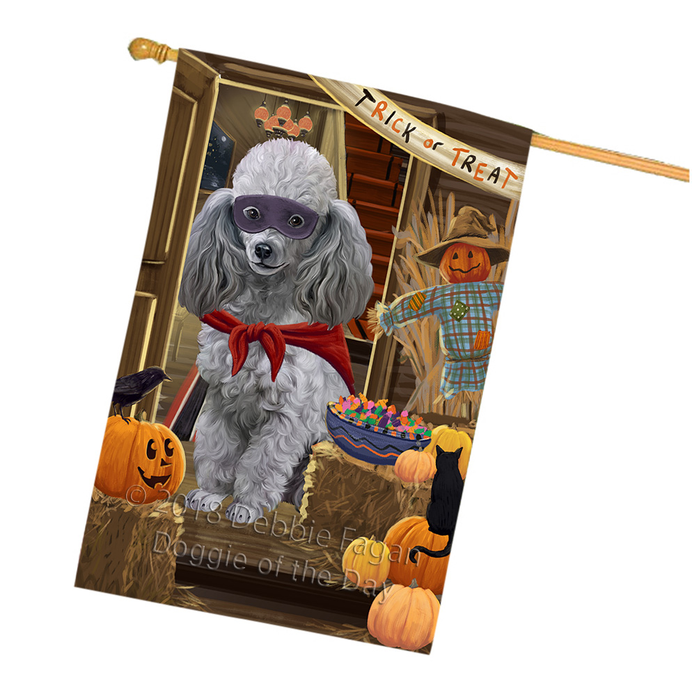 Poodle Dog House Flag Holiday Double Sided 28"x40" Many Designs NWT NEW ...