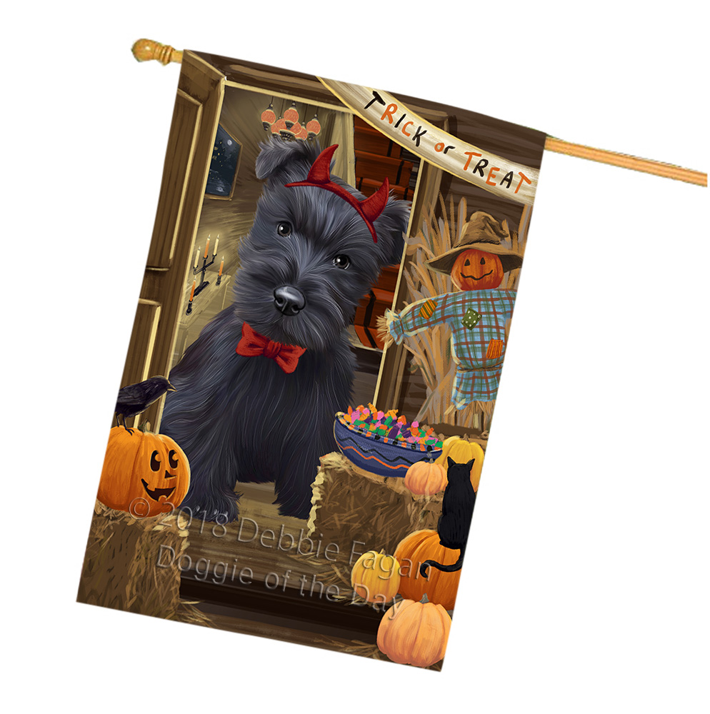 Scottish Terrier Dog House Flag Holiday Double Sided 28"x40" Many ...